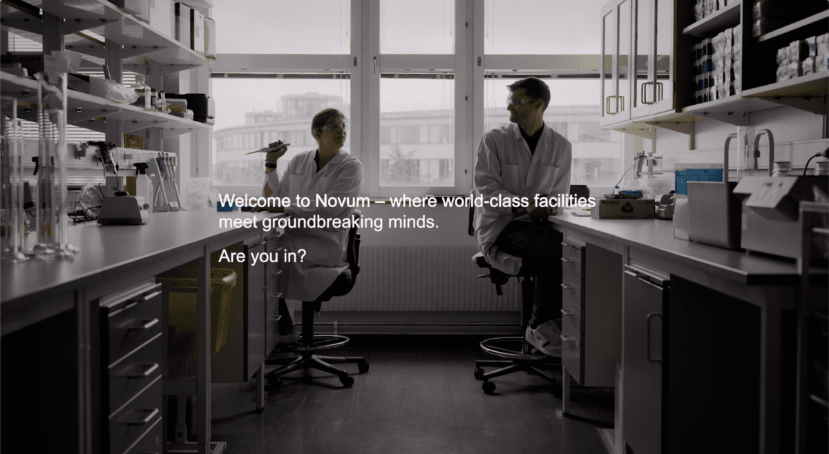 Novum – More Than a Place – Flemingsberg Science
